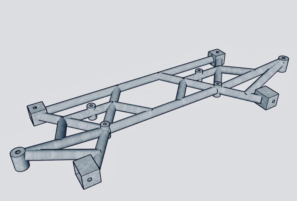 Front tubular subframe - HOEK Motorsports